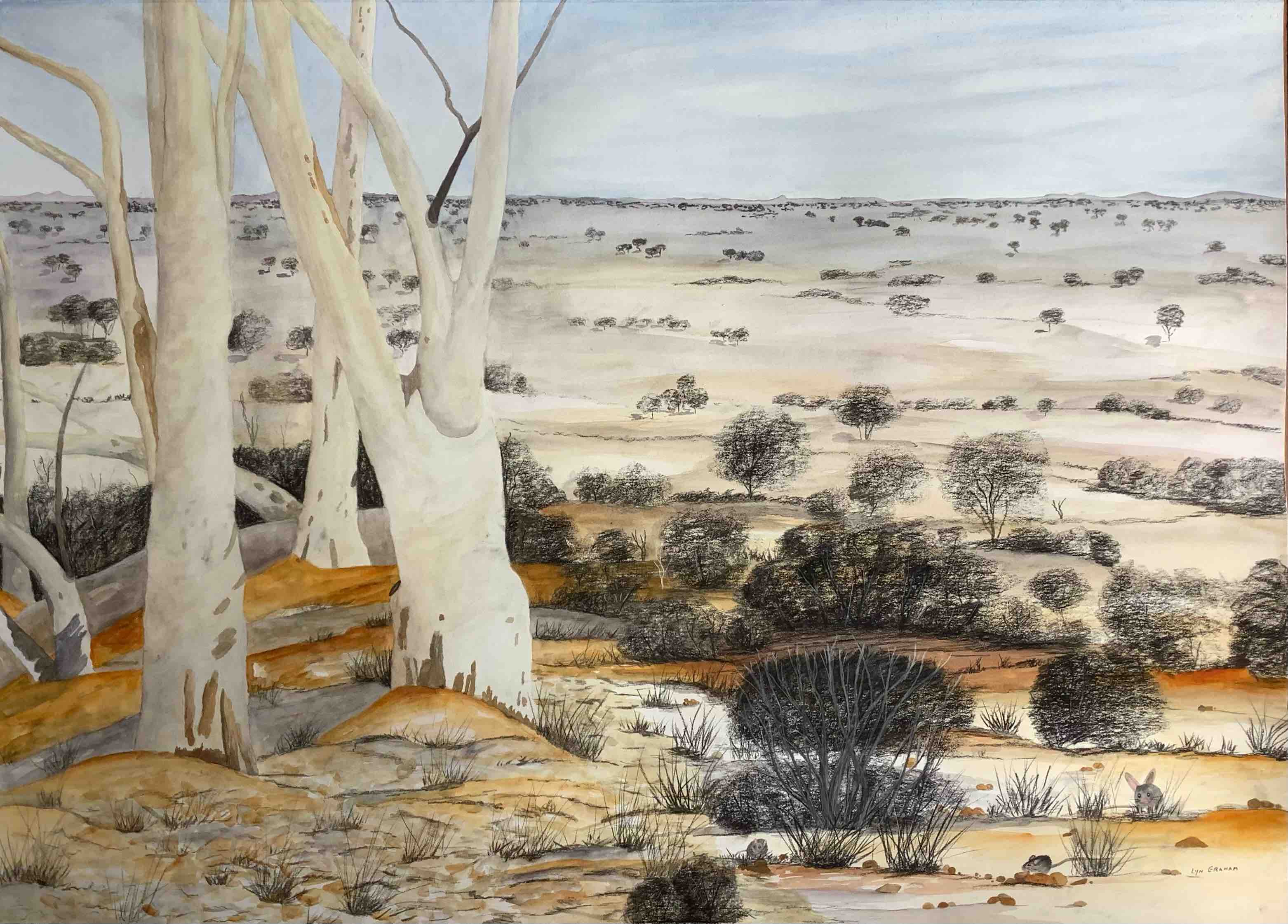 Lyn Graham and Paul Rees artists – Oils and watercolours